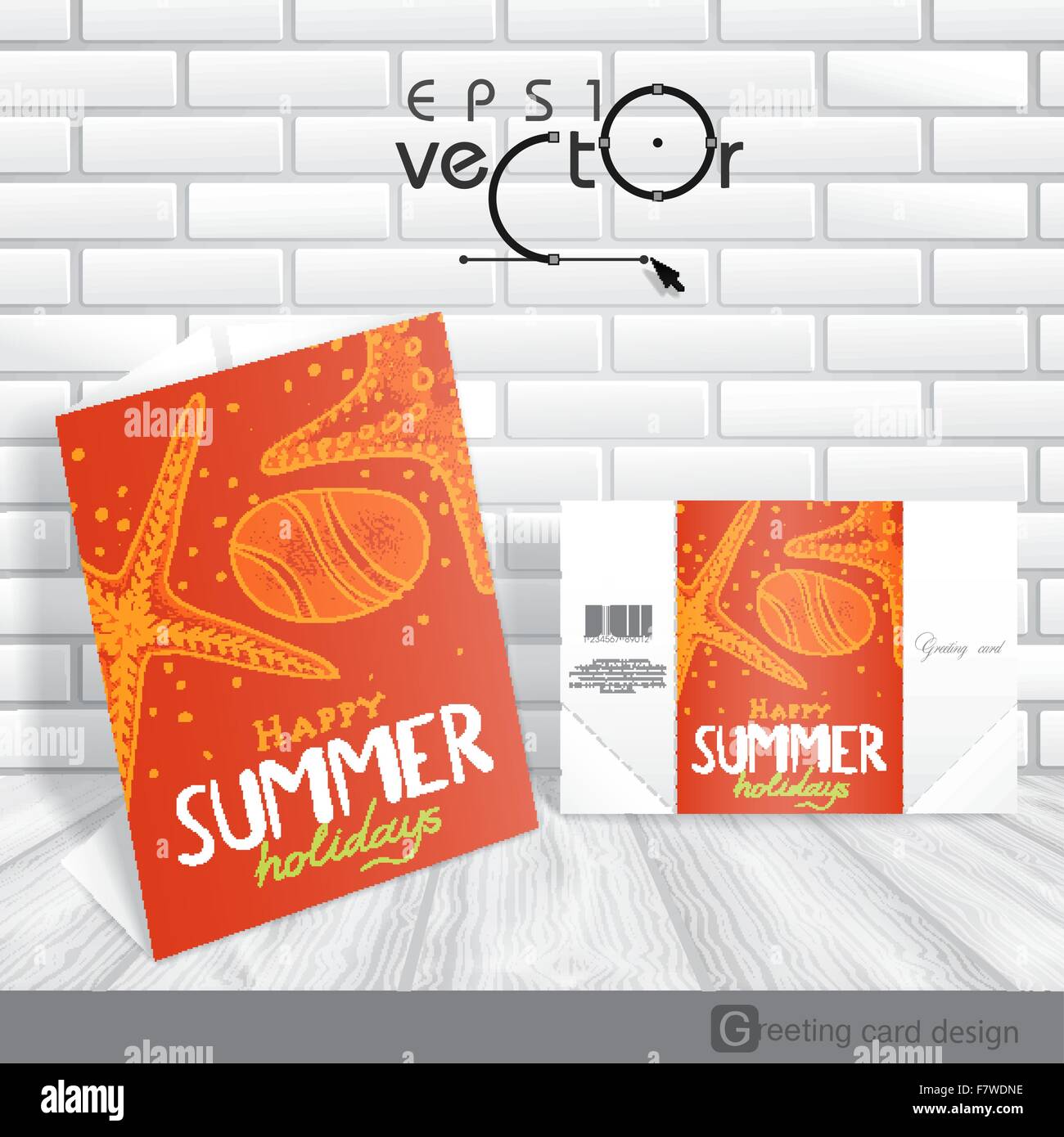 Greeting Card Design, Template Stock Vector Image & Art - Alamy