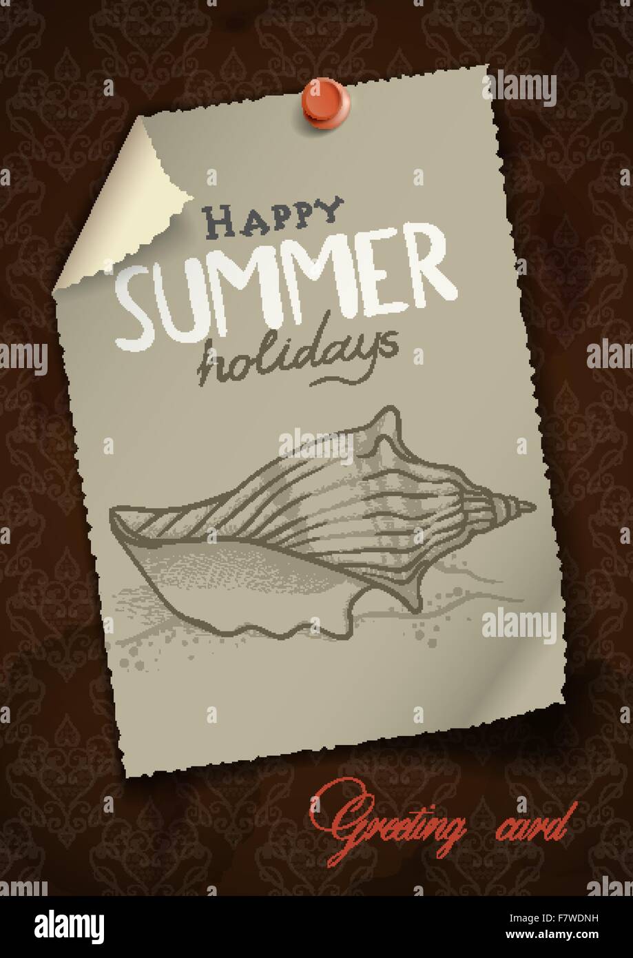 Greeting Card Design, Template Stock Vector Image & Art - Alamy