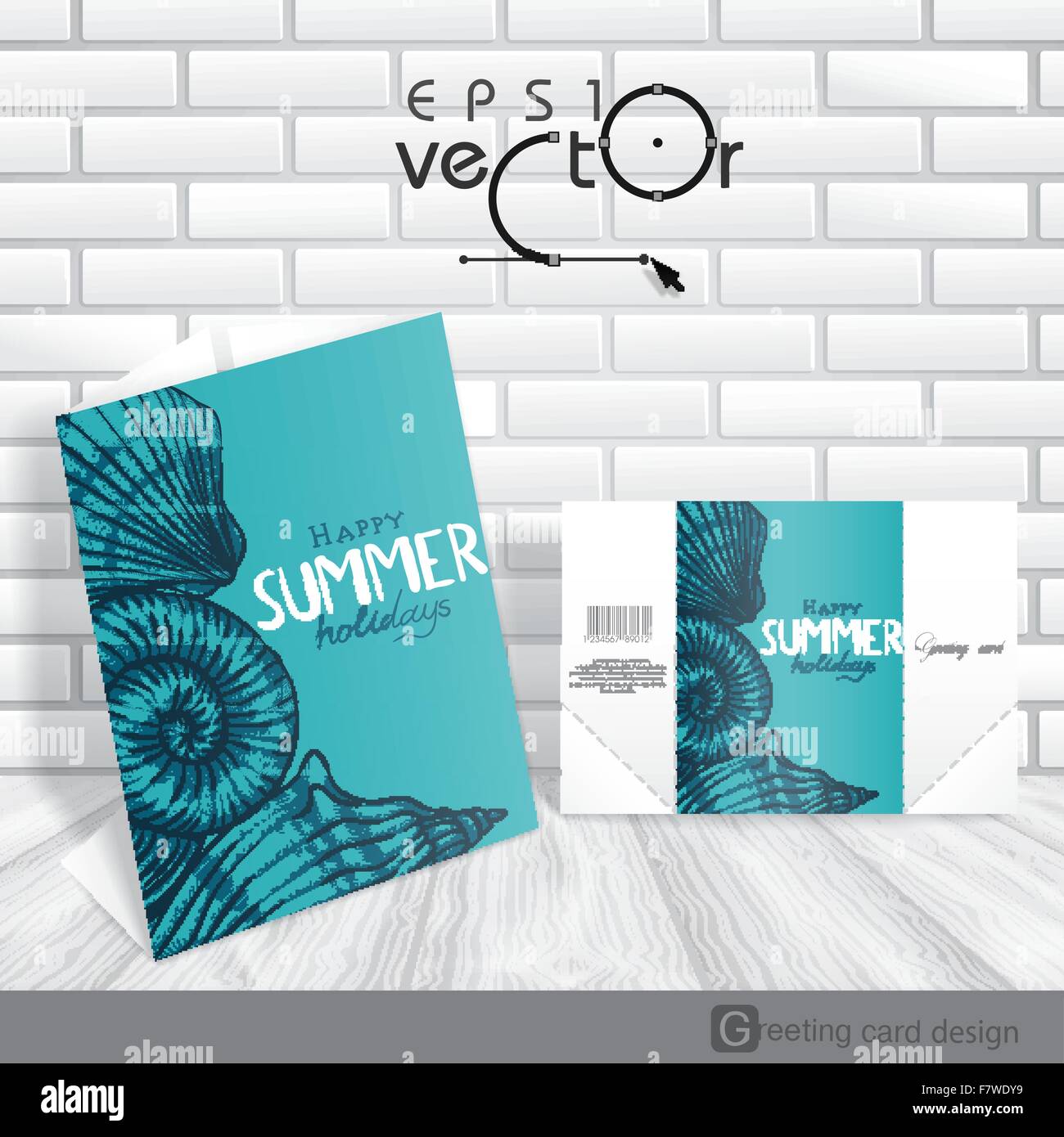 Greeting Card Design, Template Stock Vector Image & Art - Alamy