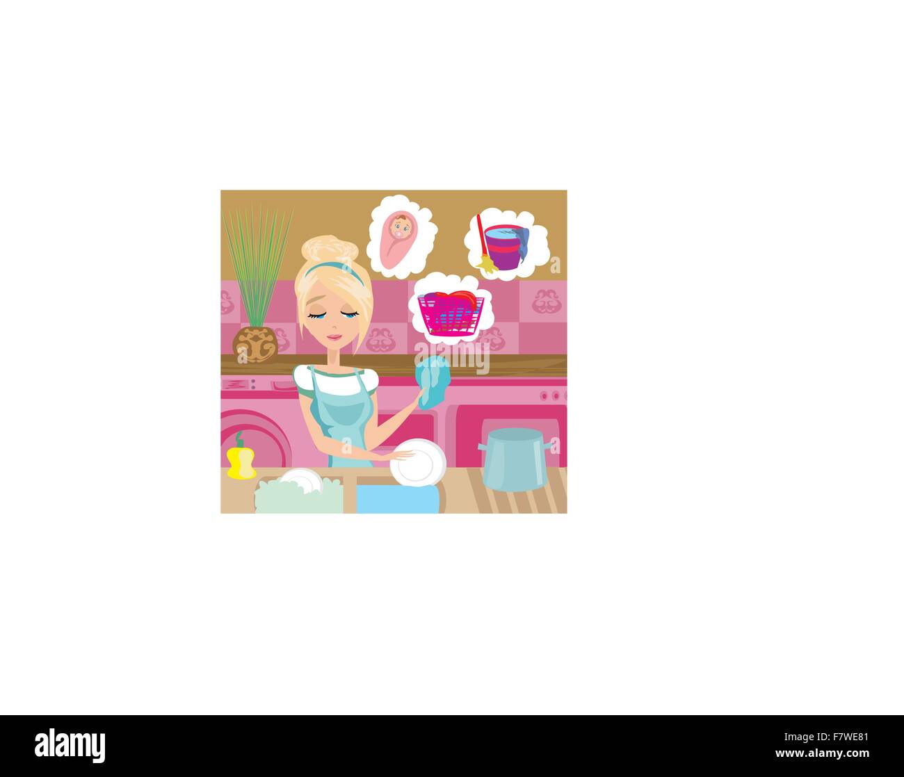 Washing machine laundry detergents Stock Vector Images - Alamy