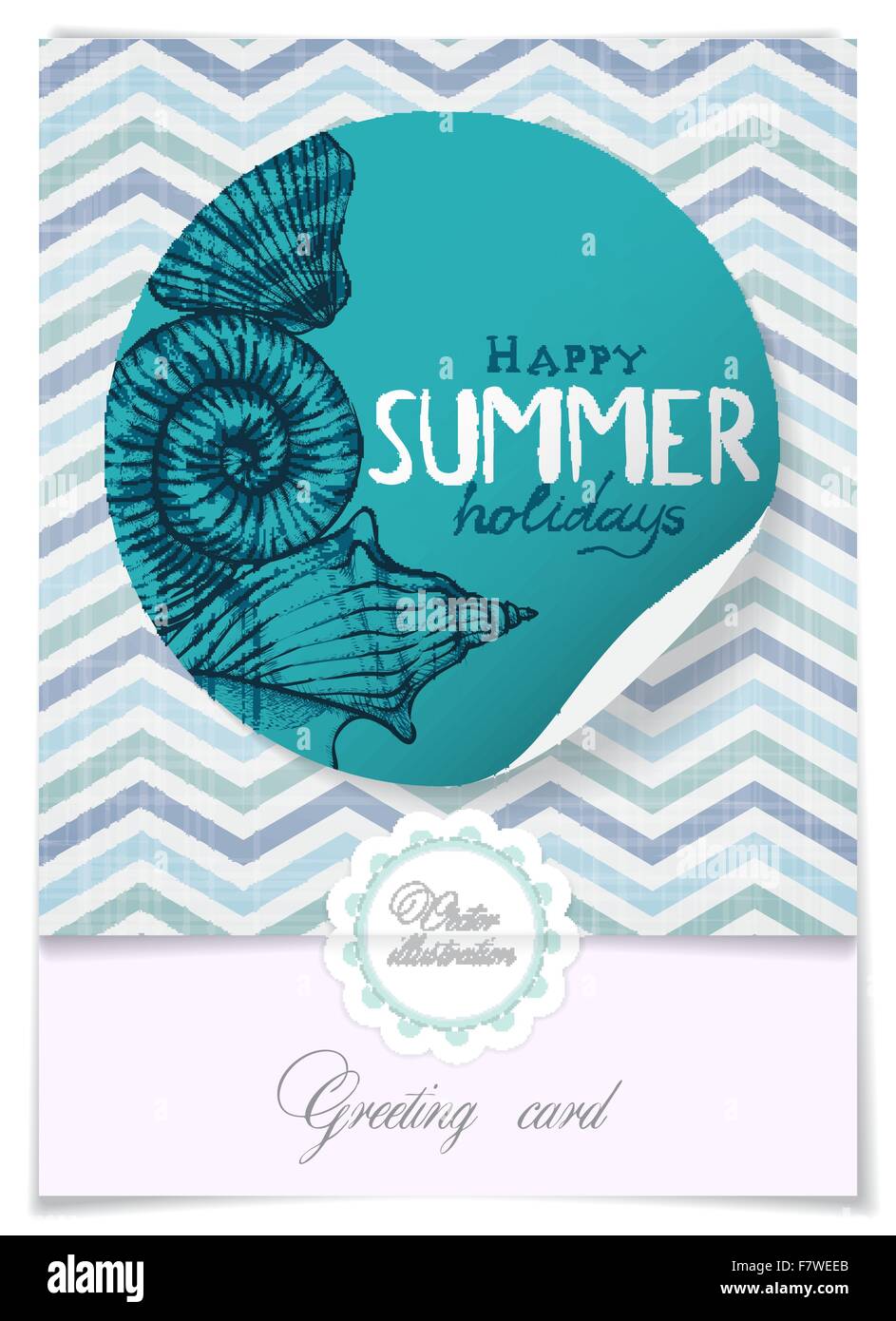 Greeting Card Design, Template Stock Vector Image & Art - Alamy