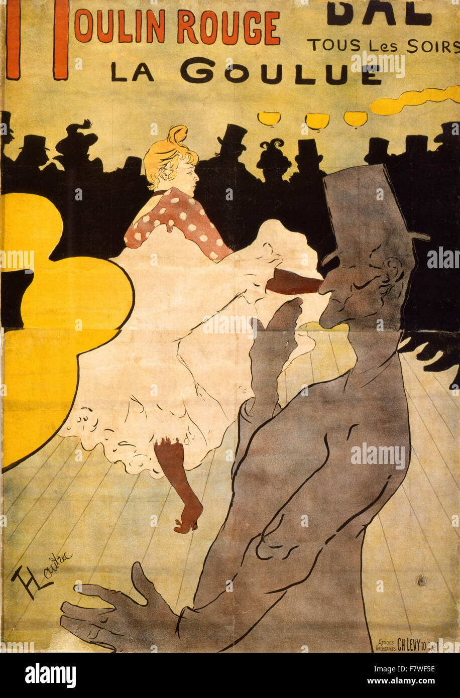 Moulin Rouge Poster Lautrec