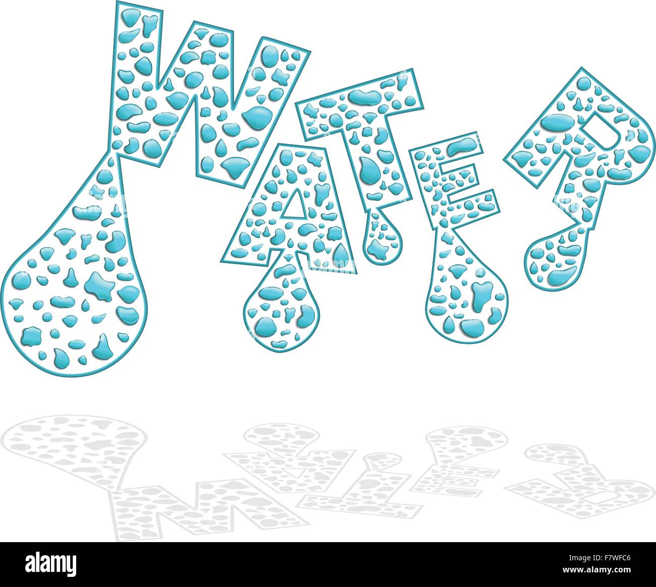 water drops background text Stock Vector Image & Art - Alamy