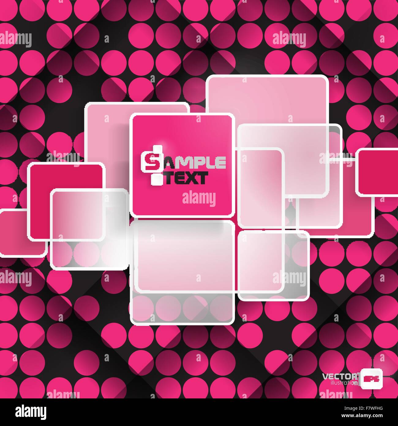 White Square Element Stock Vector Image & Art - Alamy