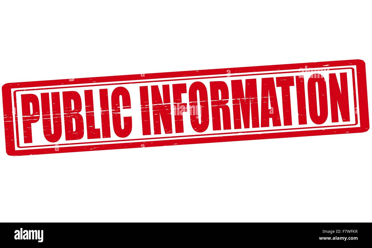Informing the public Stock Vector Images - Alamy