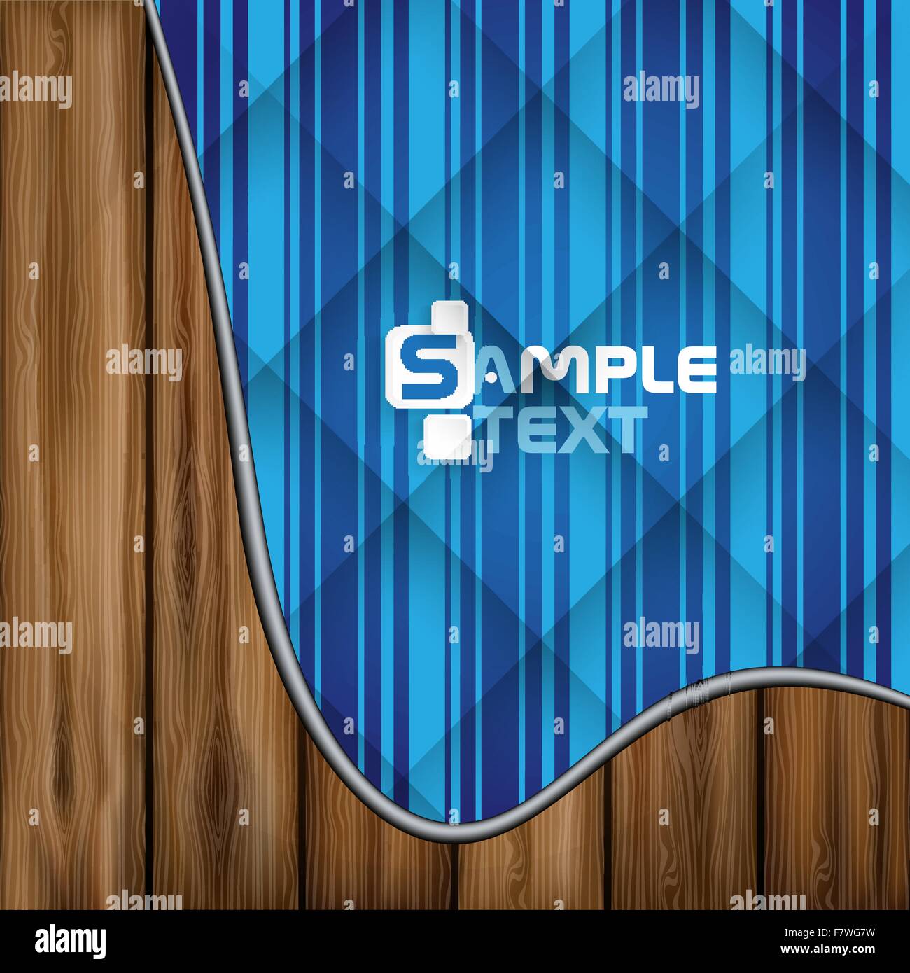 Abstract Blue Stripe Background Stock Vector Image & Art - Alamy