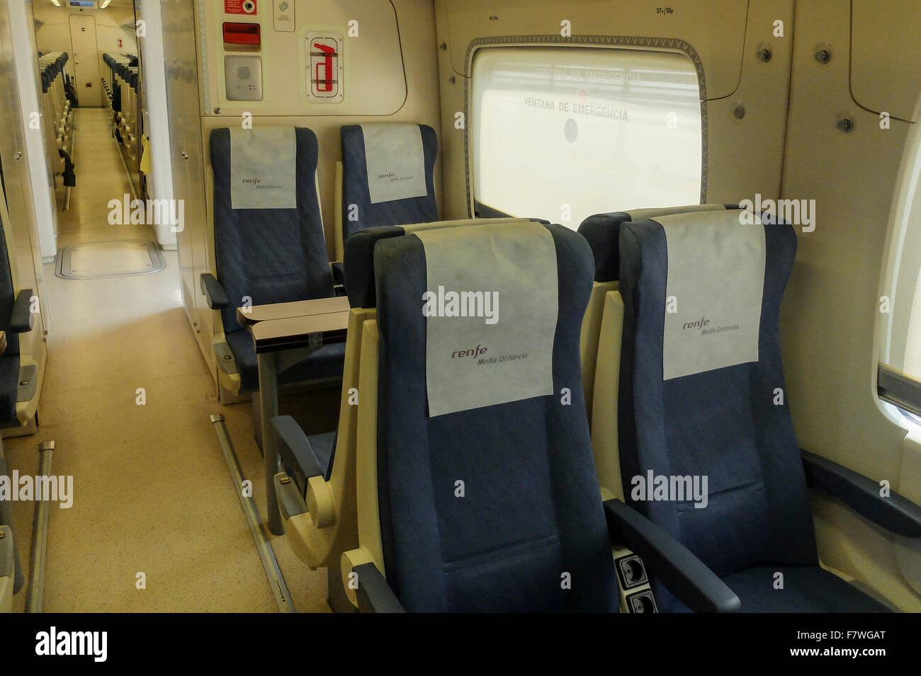 Interior Of Train Of Granada High Resolution Stock Photography and ...