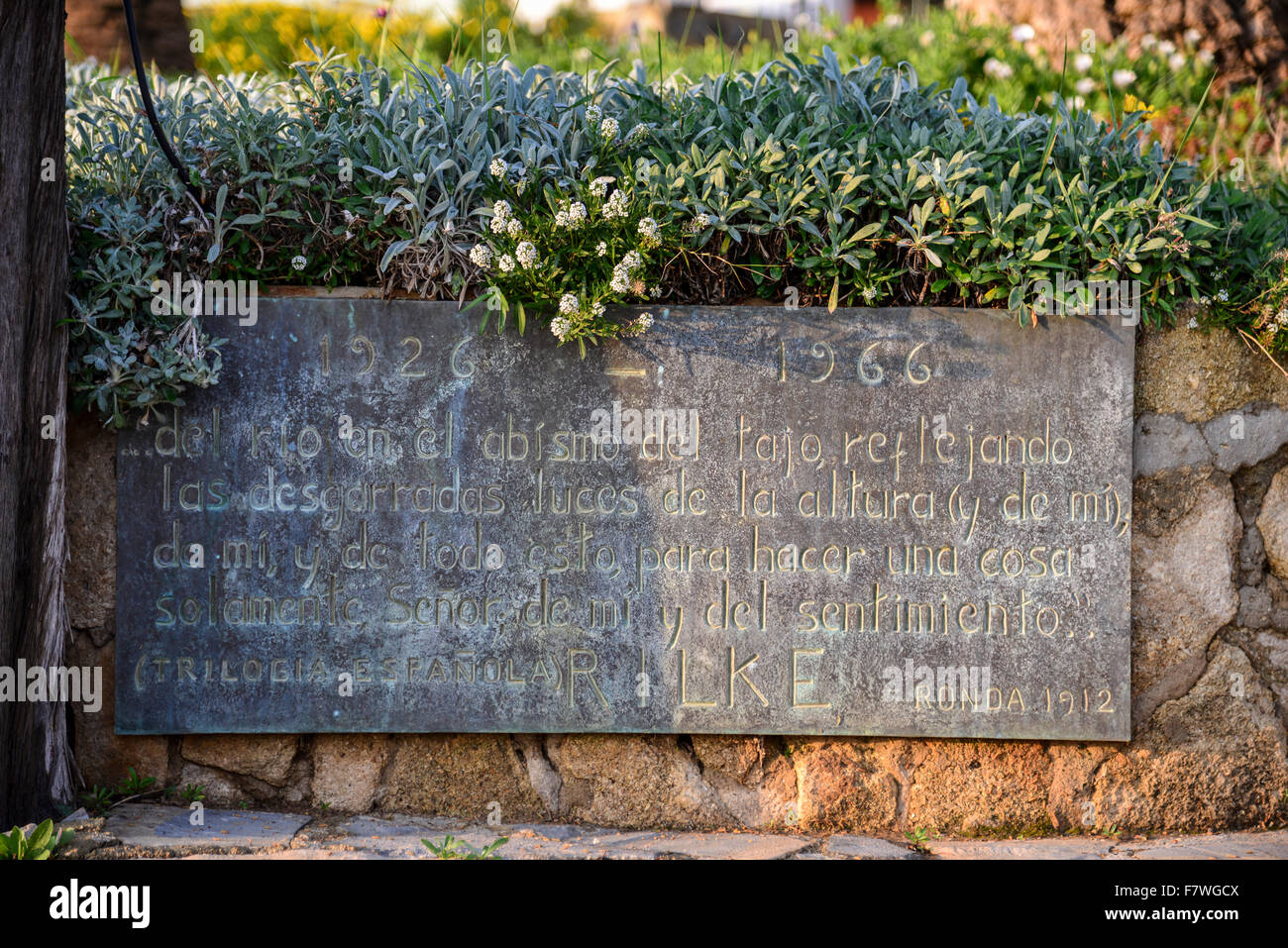 Monument of rilke hi-res stock photography and images - Alamy