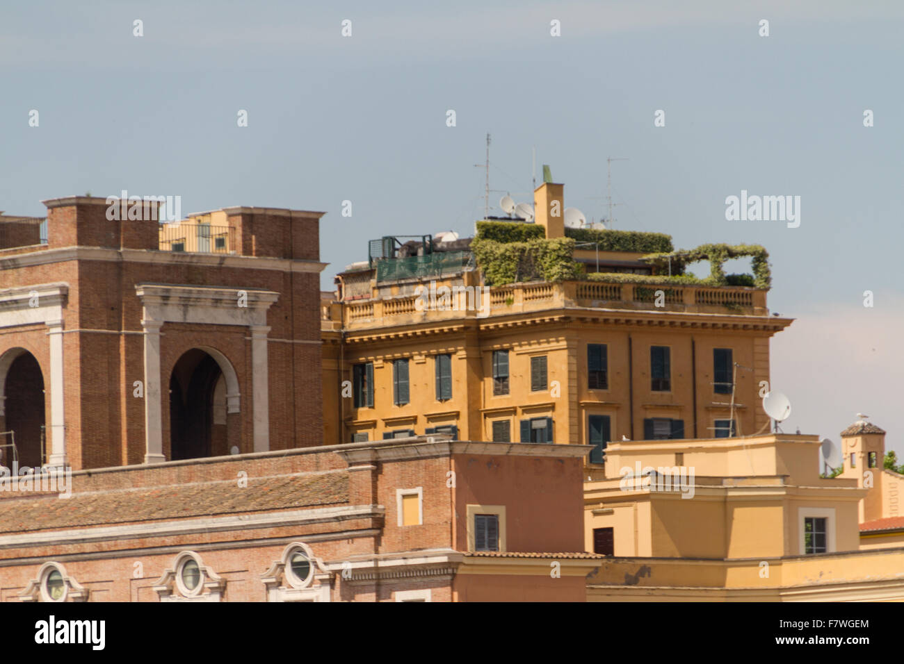 Rome, Italy. Typical architectural details of the old city Stock Photo ...