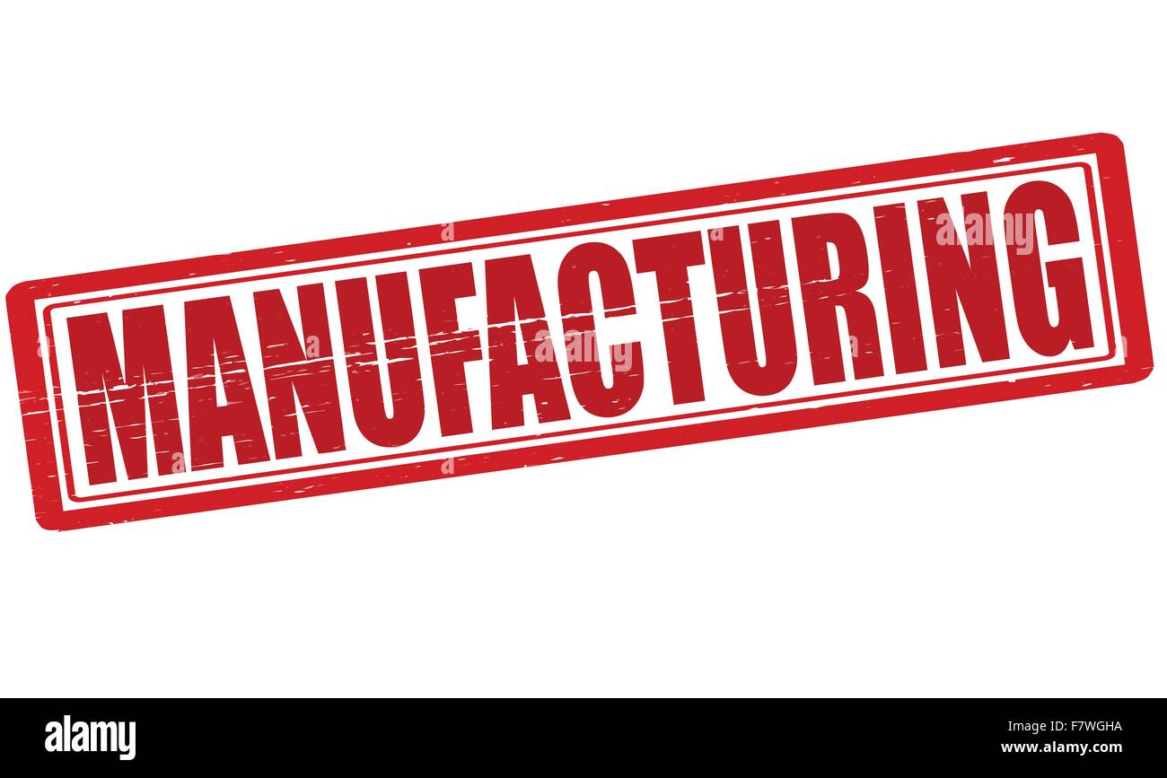 Manufacturing symbol Stock Vector Images - Alamy
