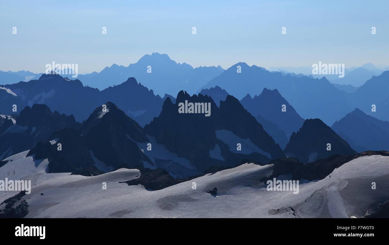 View from Mt Titlis Stock Photo - Alamy