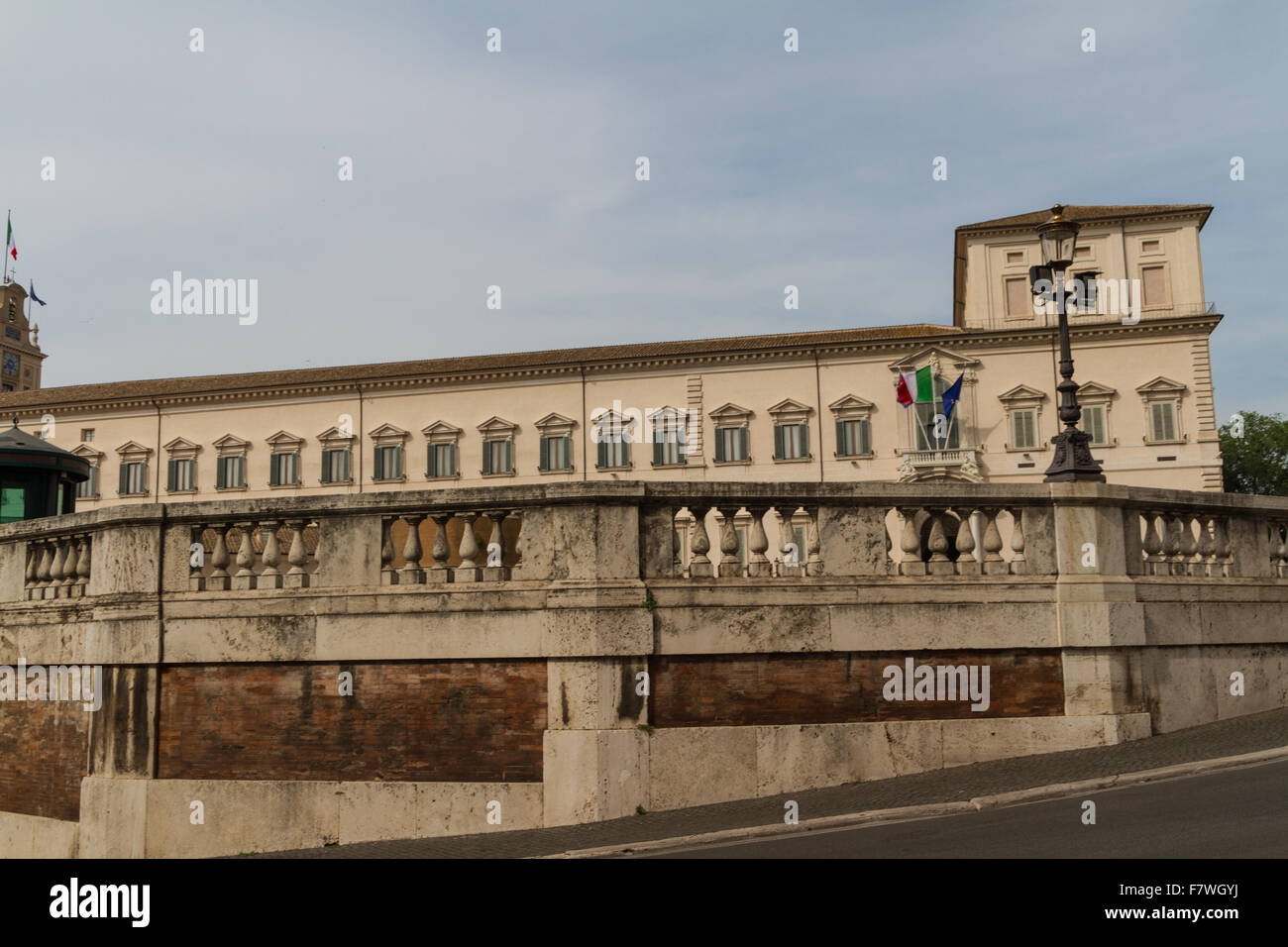 Rome, the Consulta building in Quirinale square Stock Photo - Alamy