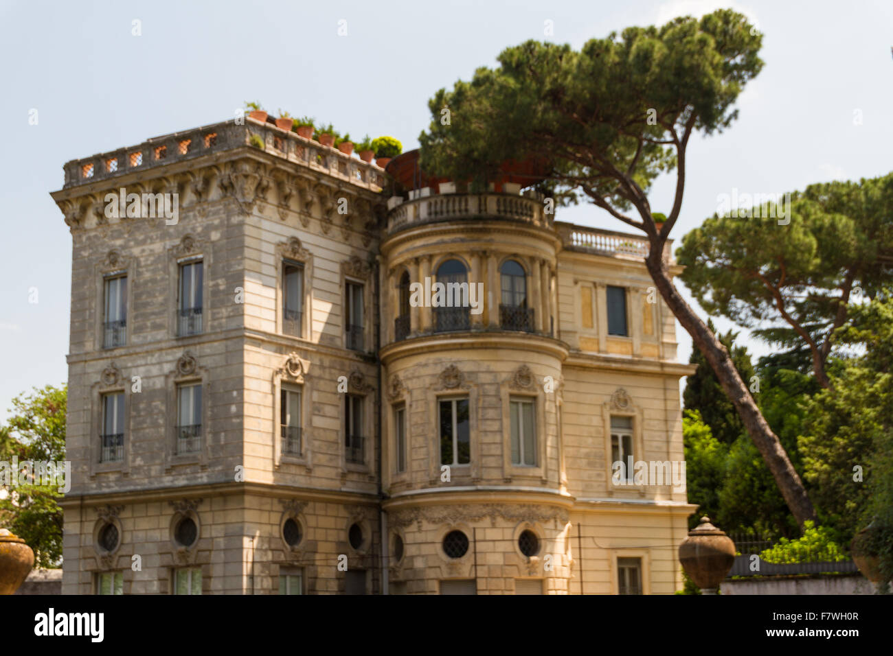 Rome, Italy. Typical architectural details of the old city Stock Photo ...