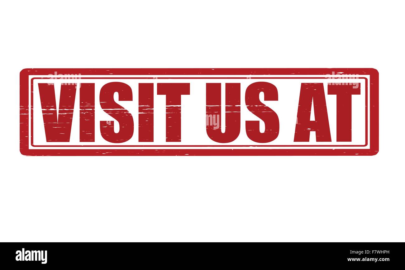 Visit us at Stock Vector Image & Art - Alamy