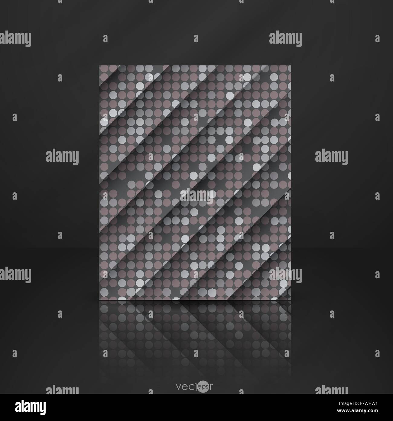 Grey wall tiles Stock Vector Images - Alamy