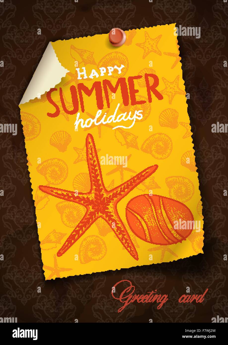 Greeting Card Design, Template Stock Vector Image & Art - Alamy