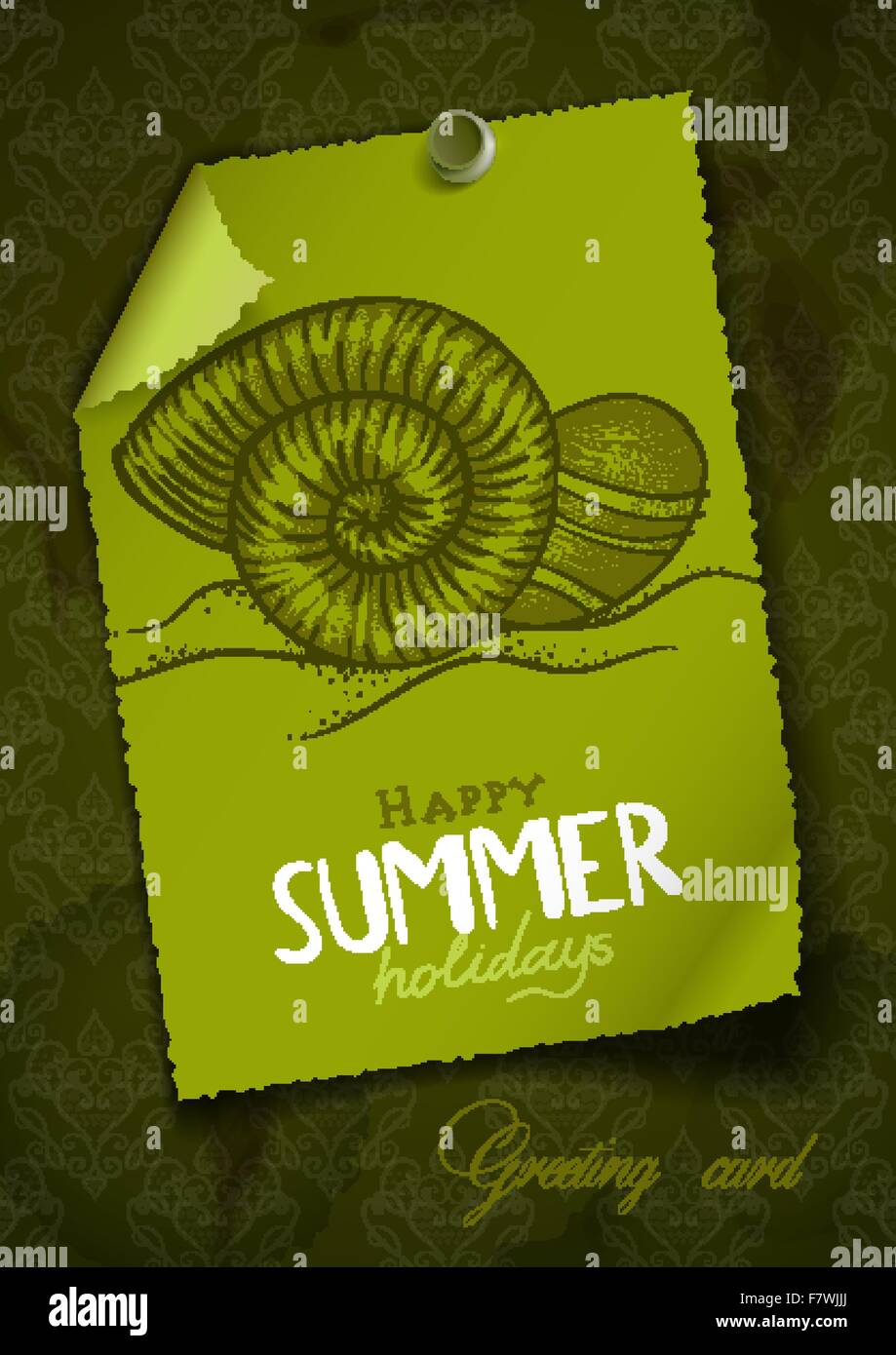 Greeting Card Design, Template Stock Vector Image & Art - Alamy