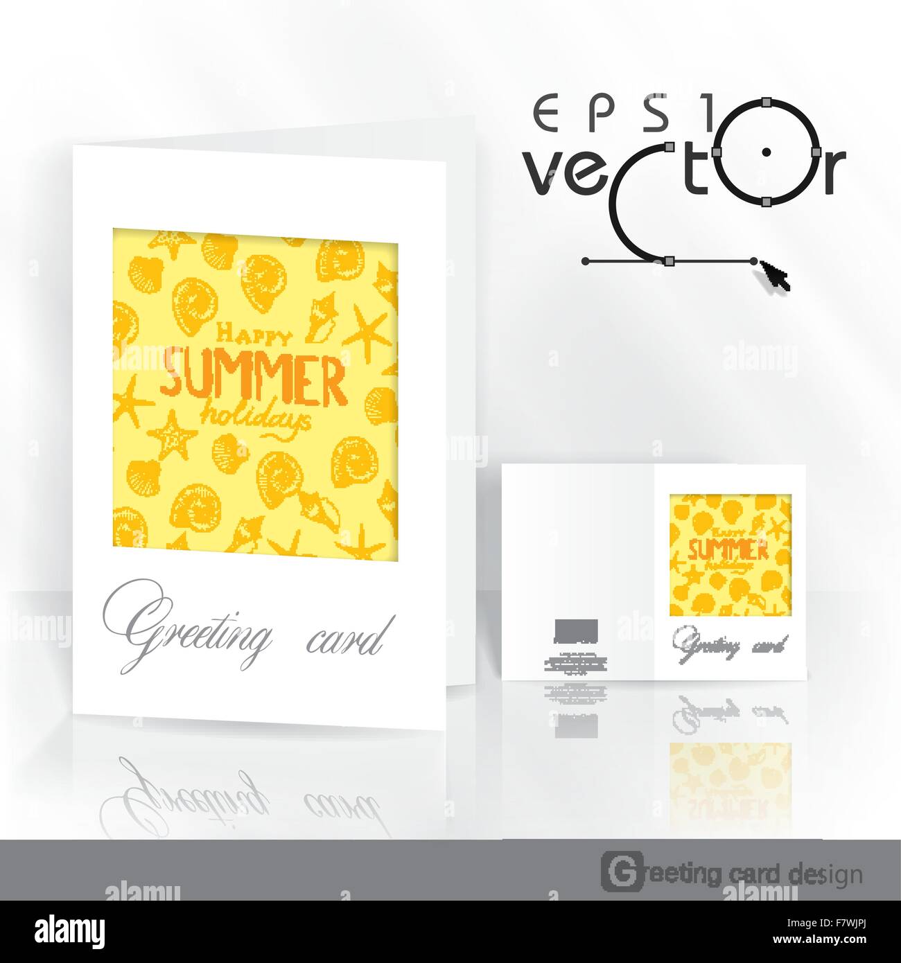 Greeting Card Design, Template Stock Vector Image & Art - Alamy