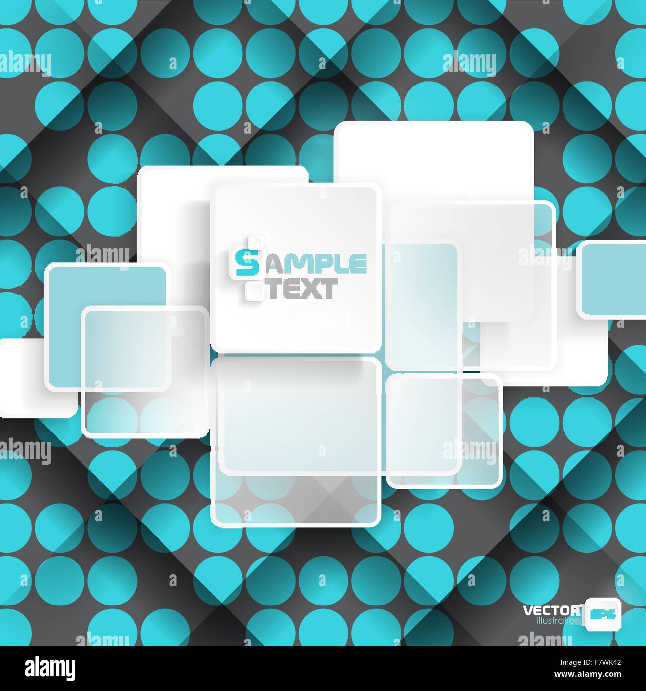 White square wallpaper Stock Vector Images - Alamy