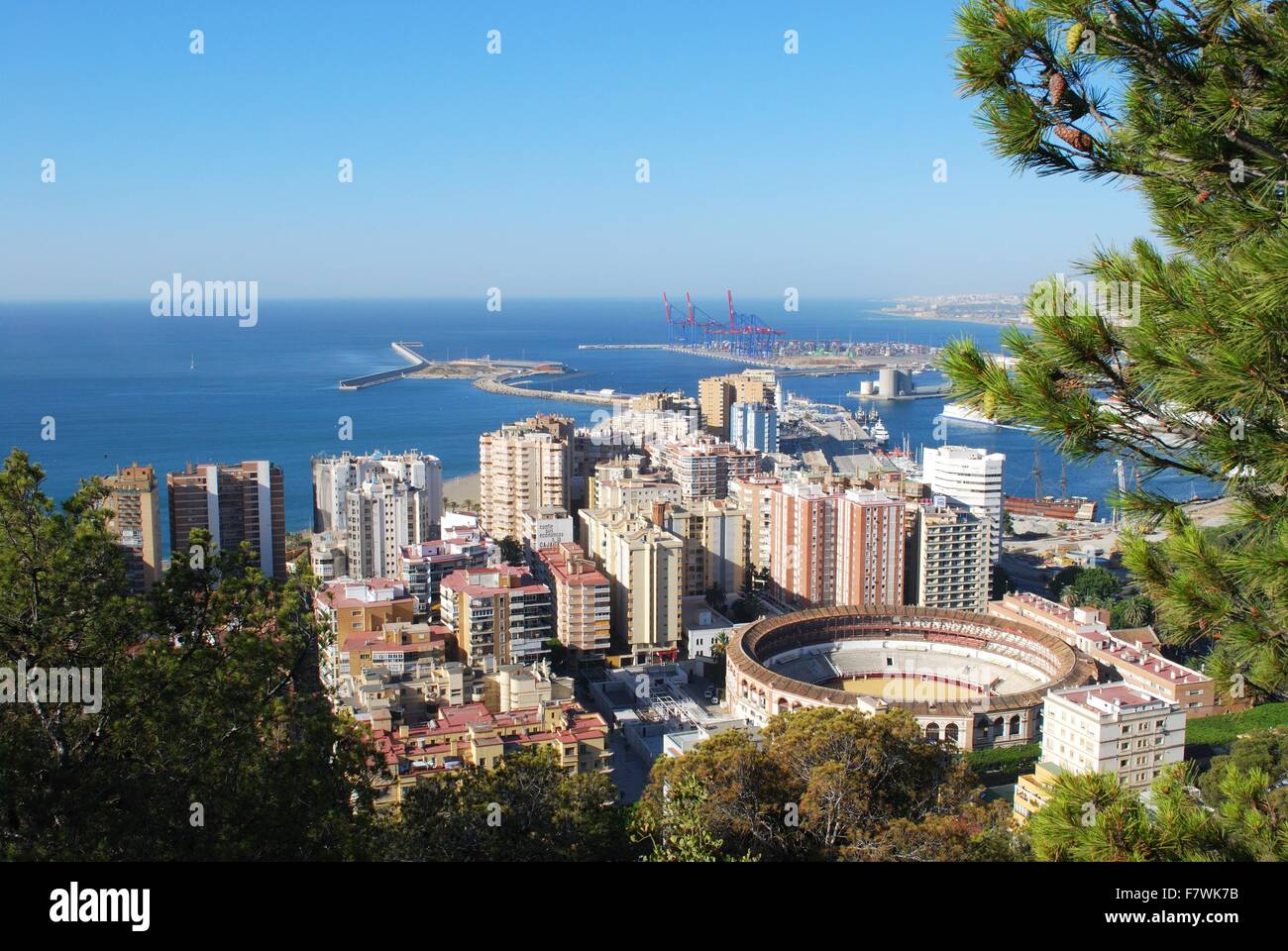 Malaga Elevated View High Resolution Stock Photography and Images - Alamy