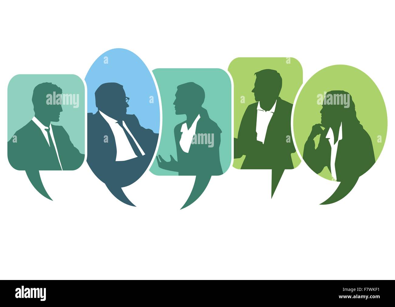 Discuss consulting Stock Vector Images - Alamy