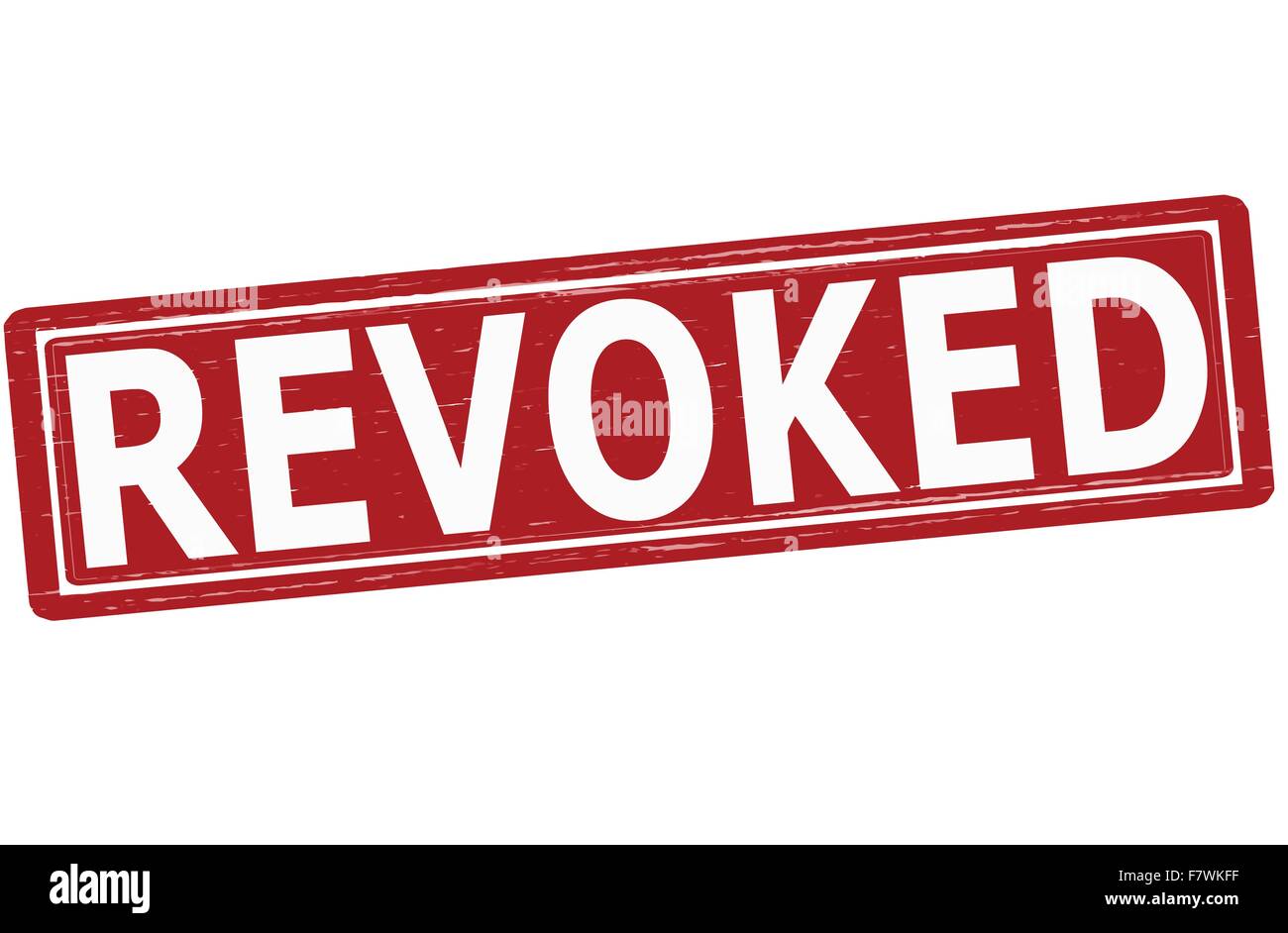 Revoke Stock Vector Images - Alamy