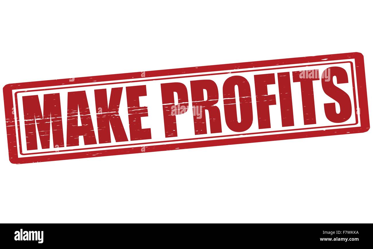Profit stamp Stock Vector Images - Alamy