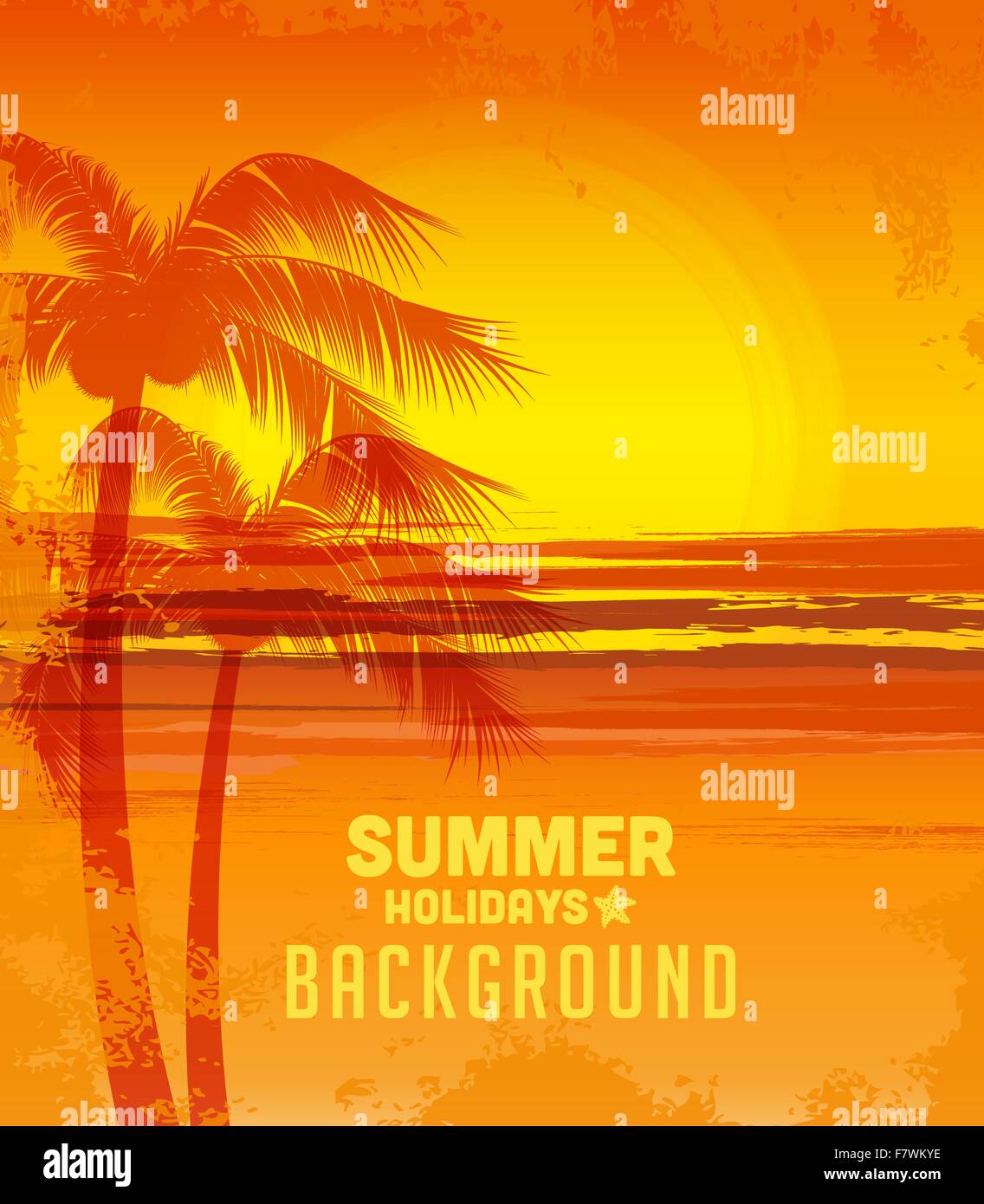 Scenic summer view Stock Vector Images - Alamy