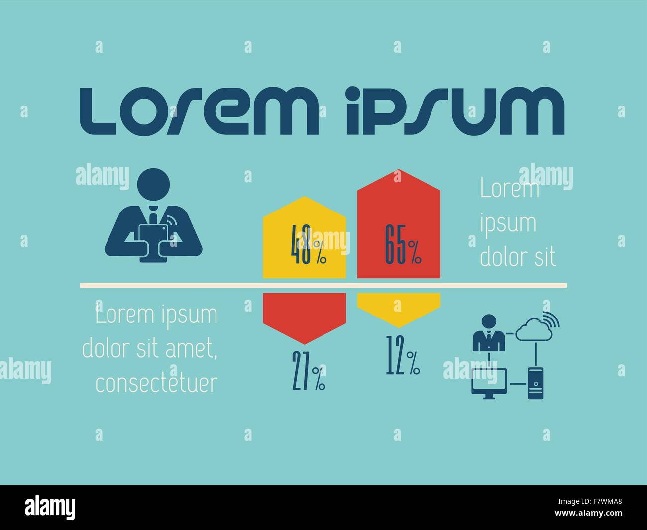 Computing user access network Stock Vector Images - Alamy