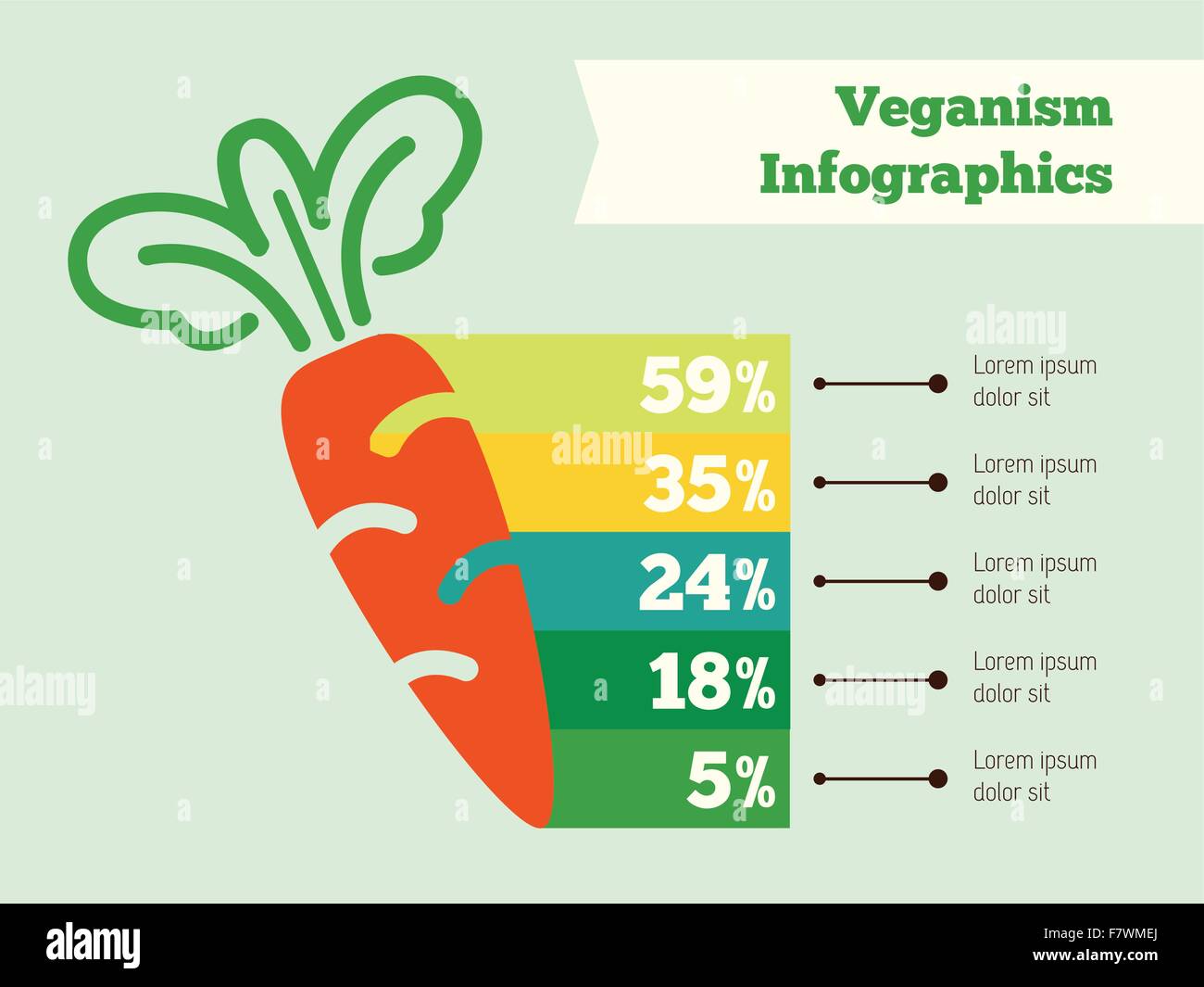 Food Infographic Element Stock Vector Image & Art - Alamy