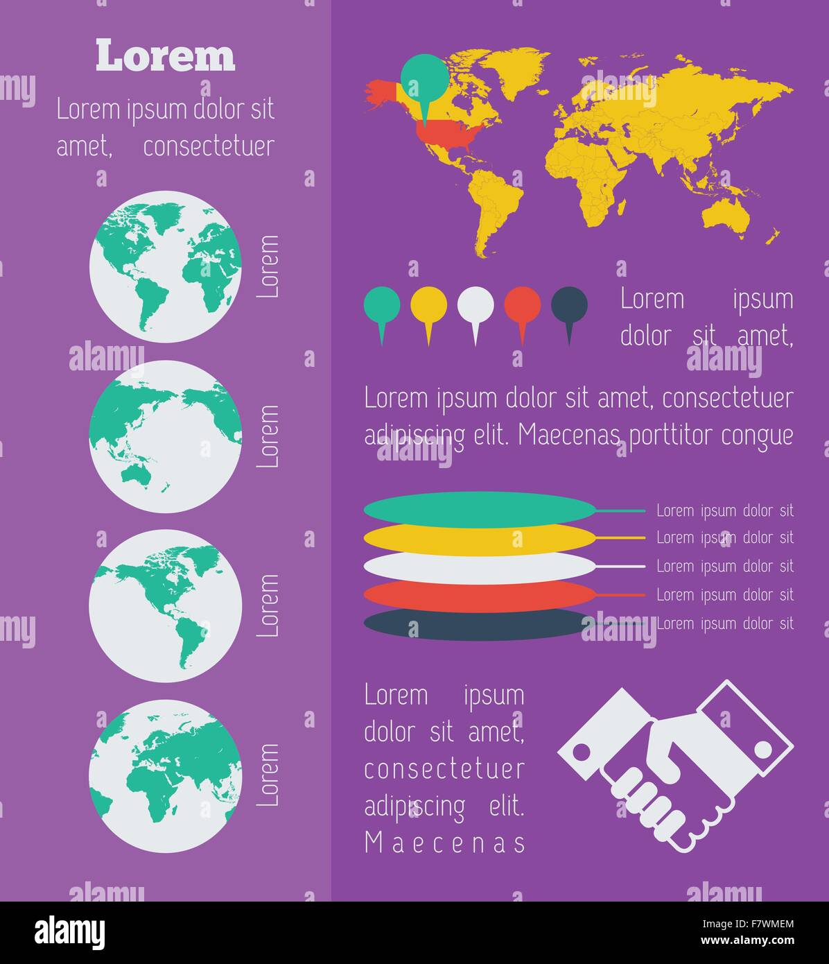 Global element Stock Vector Images - Alamy