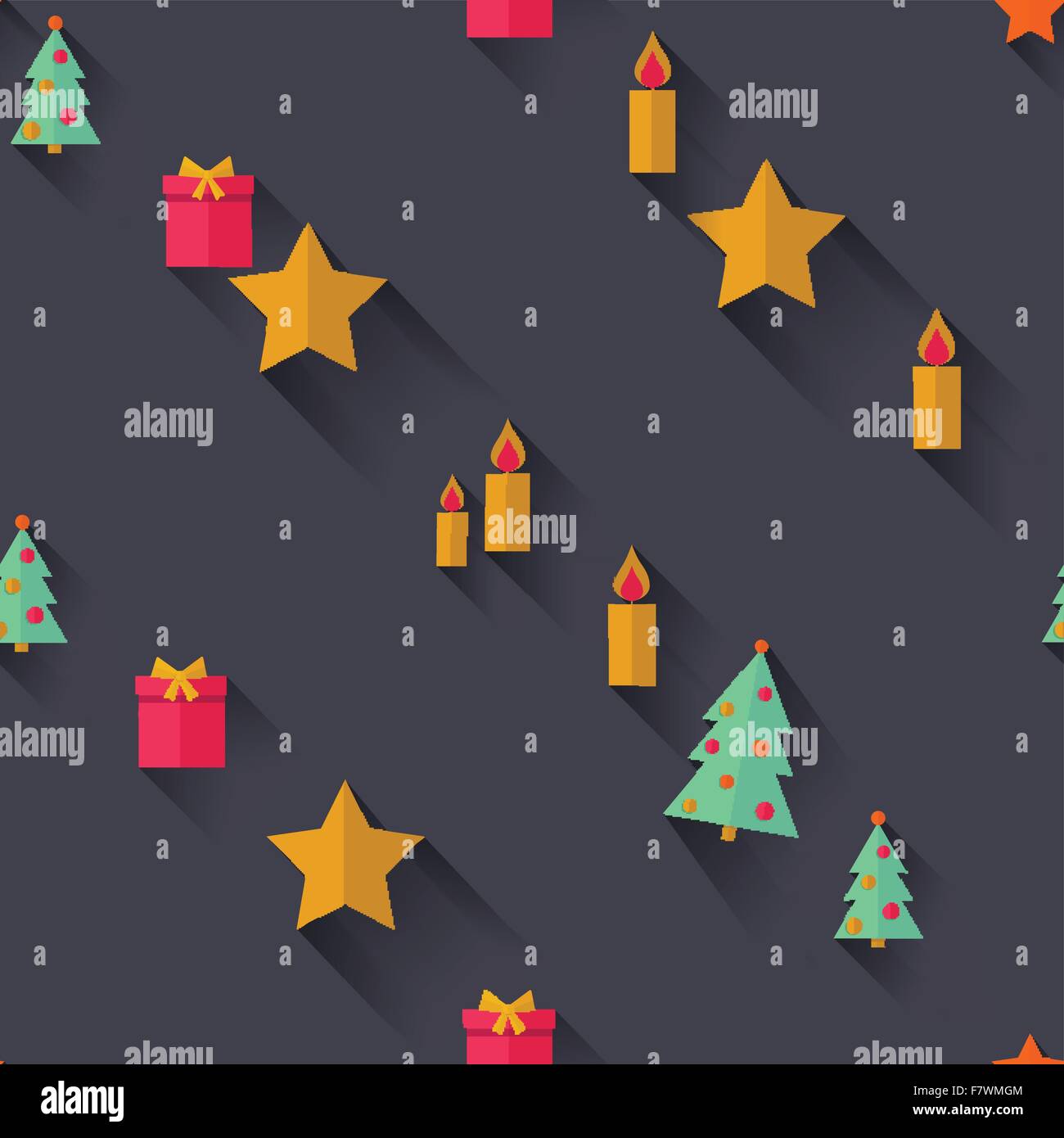 Christmas seamless pattern Stock Vector Image & Art - Alamy