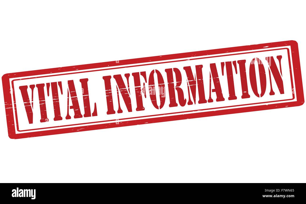 Vital Stock Vector Images - Alamy