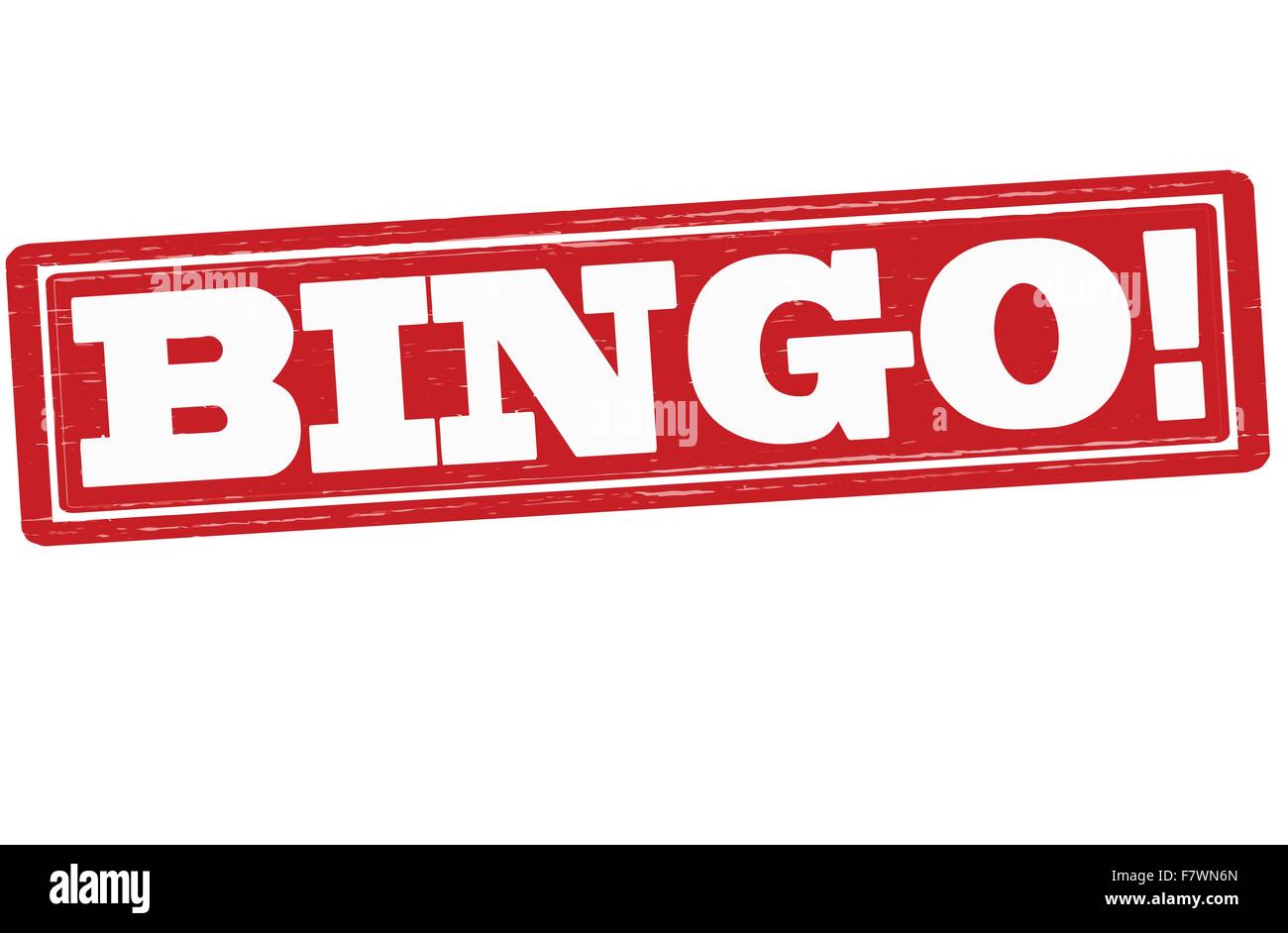 Stamp bingo Stock Vector Images - Alamy