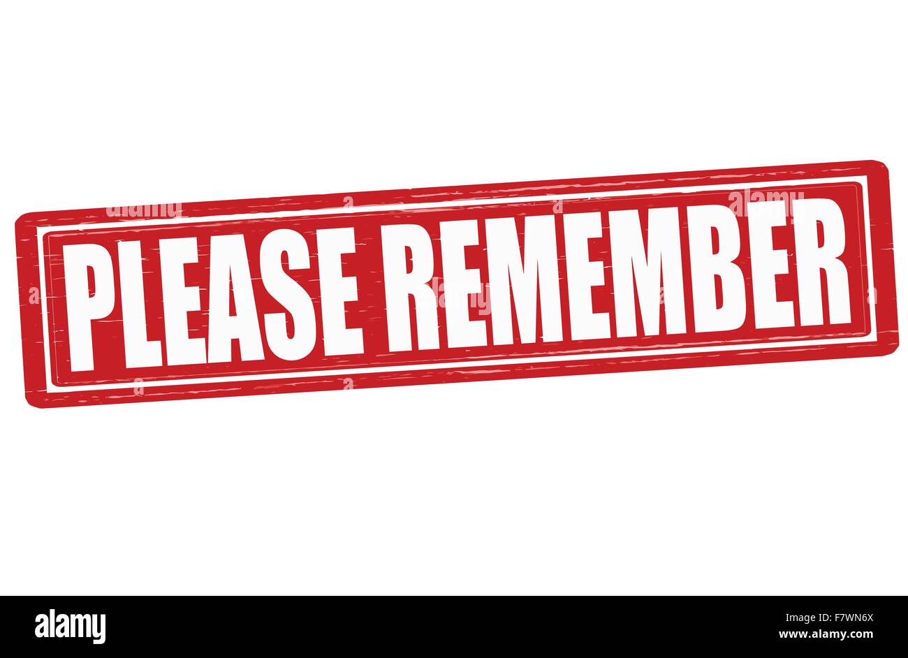 Please remember Stock Vector Images - Alamy Please remember Stock Vector Images - Alamy