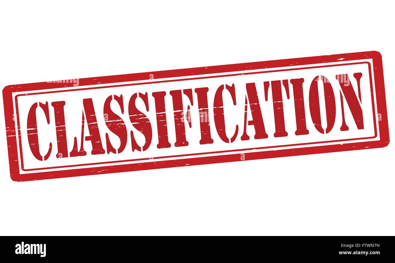 Classification symbol hi-res stock photography and images - Alamy