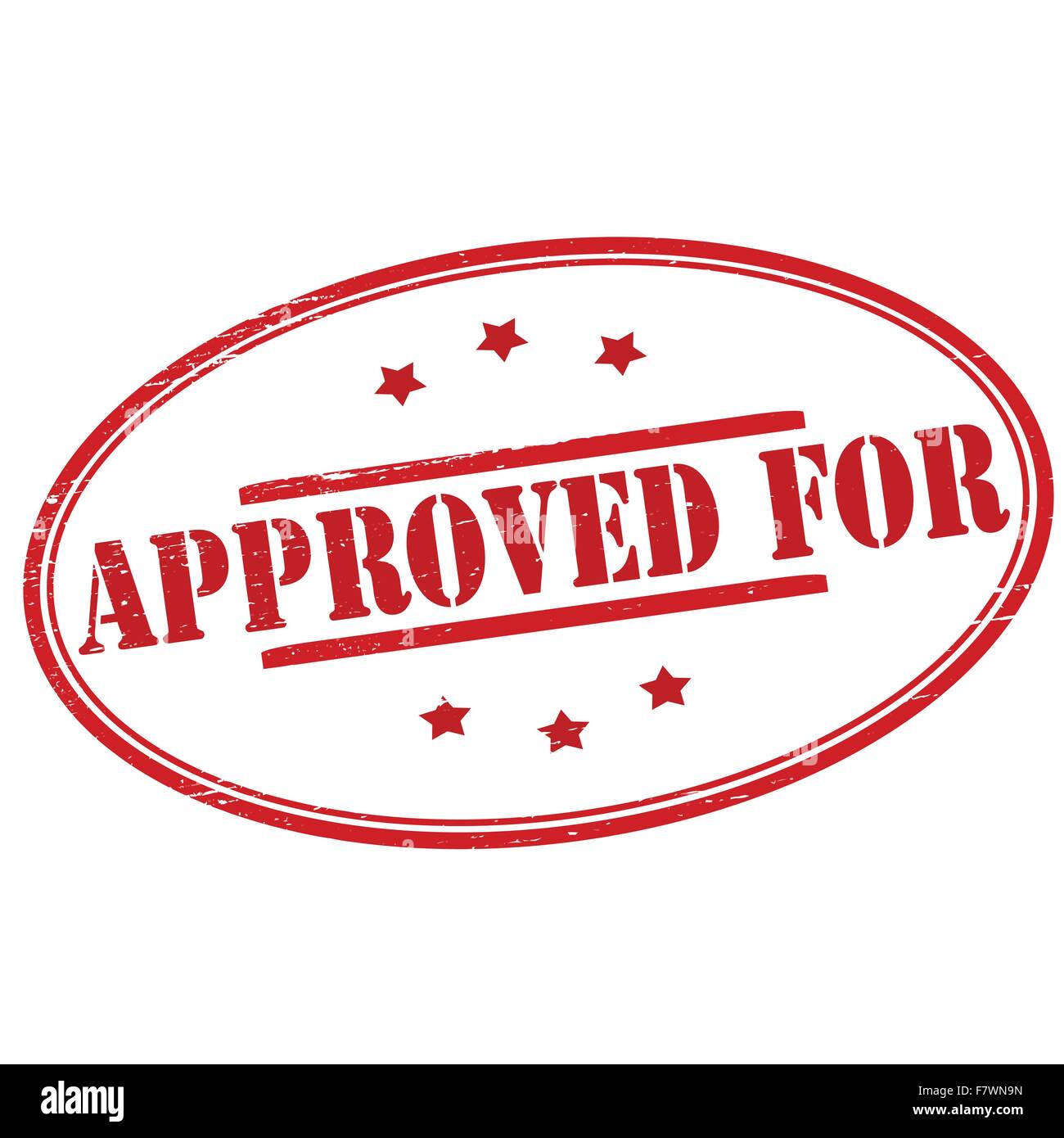 Approved stamp rectangular sign hi-res stock photography and images - Alamy