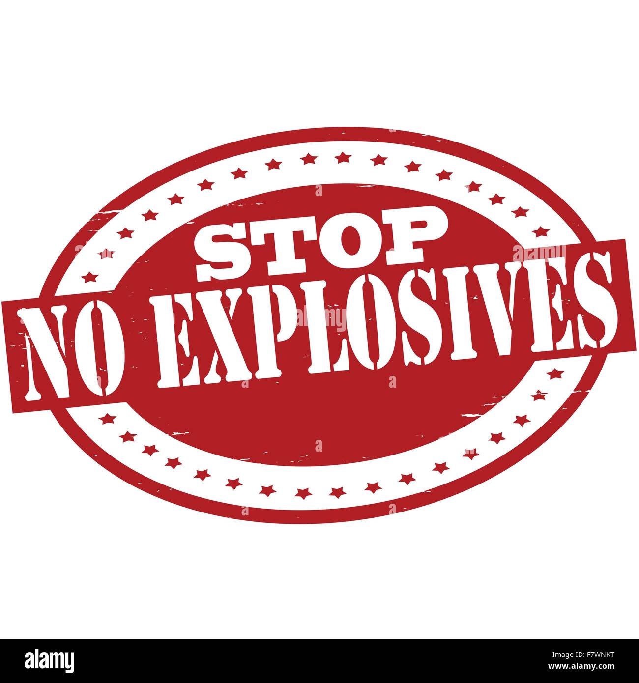 Stop no explosives Stock Vector Image & Art - Alamy