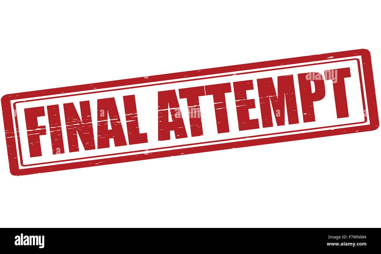 Final effort Stock Vector Images - Alamy