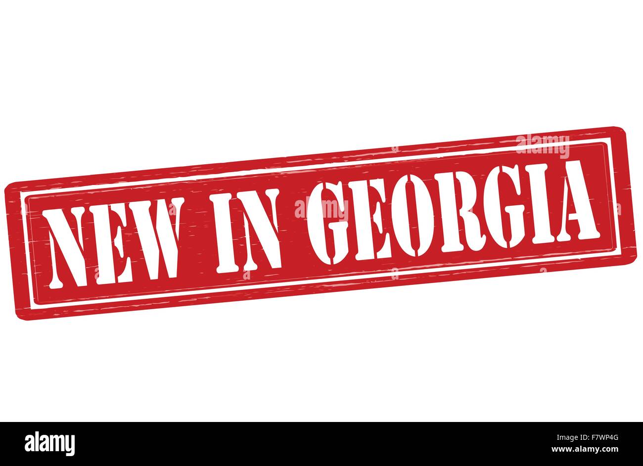 New in Georgia Stock Vector Image & Art - Alamy