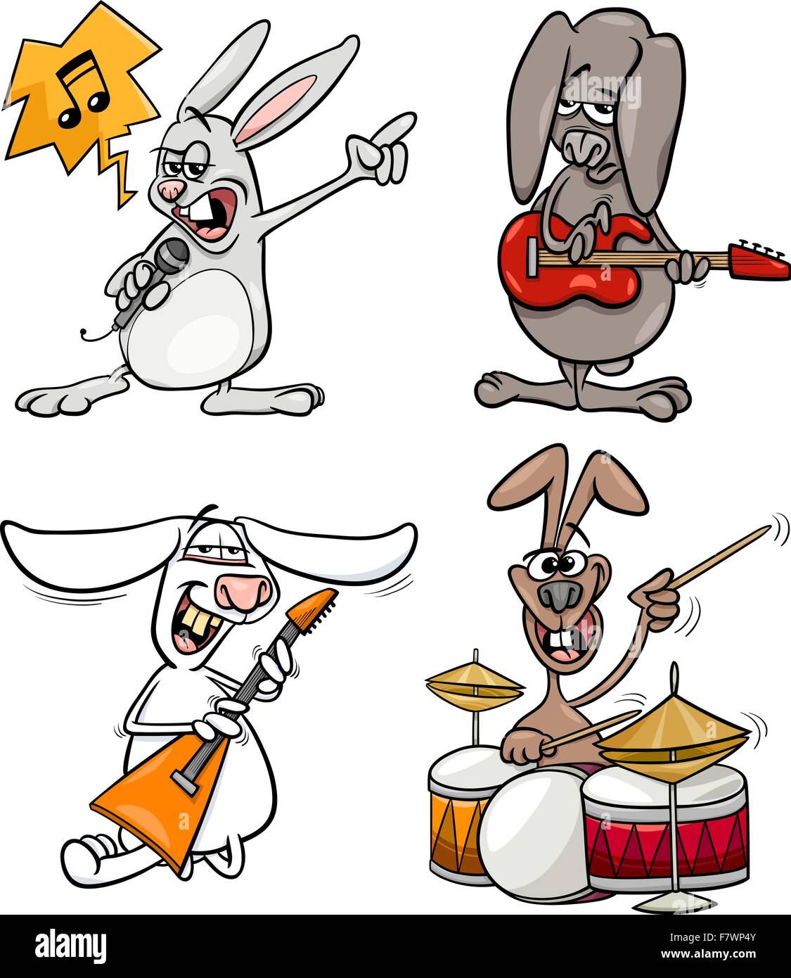 Rock rabbits Stock Vector Images - Alamy