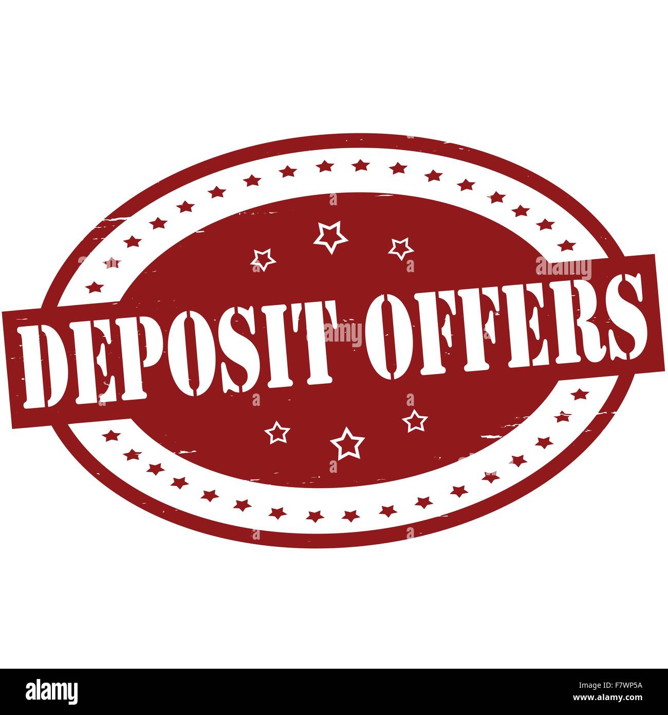 Deposit stamp Stock Vector Images - Alamy