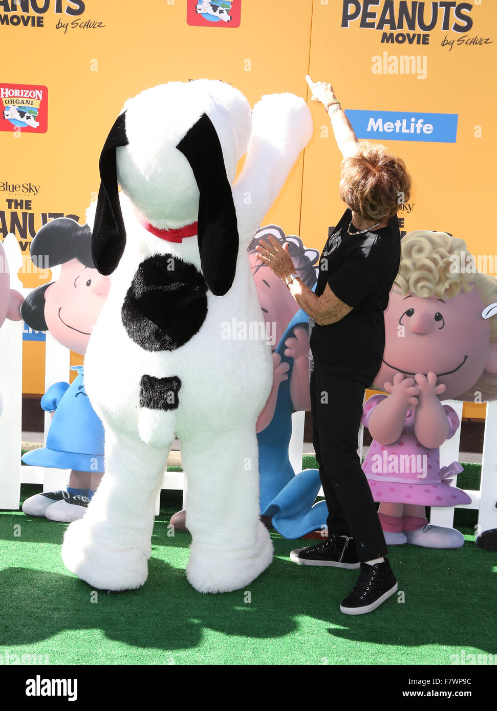 the premiere of THE PEANUTS MOVIE Featuring: Jeanne Schultz Where ...