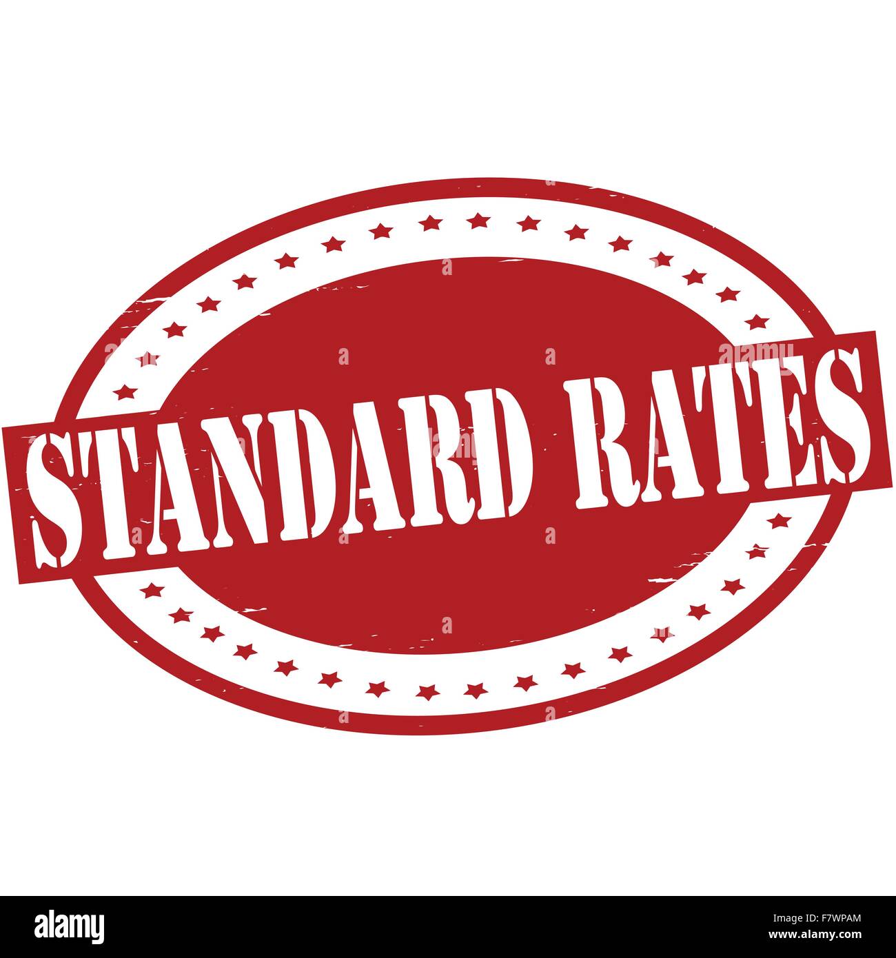 Standard rates Stock Vector Images - Alamy