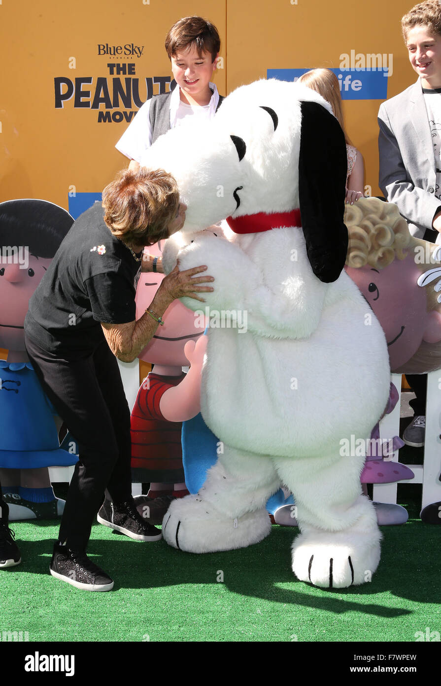the premiere of THE PEANUTS MOVIE Featuring: Jean Schultz Where ...