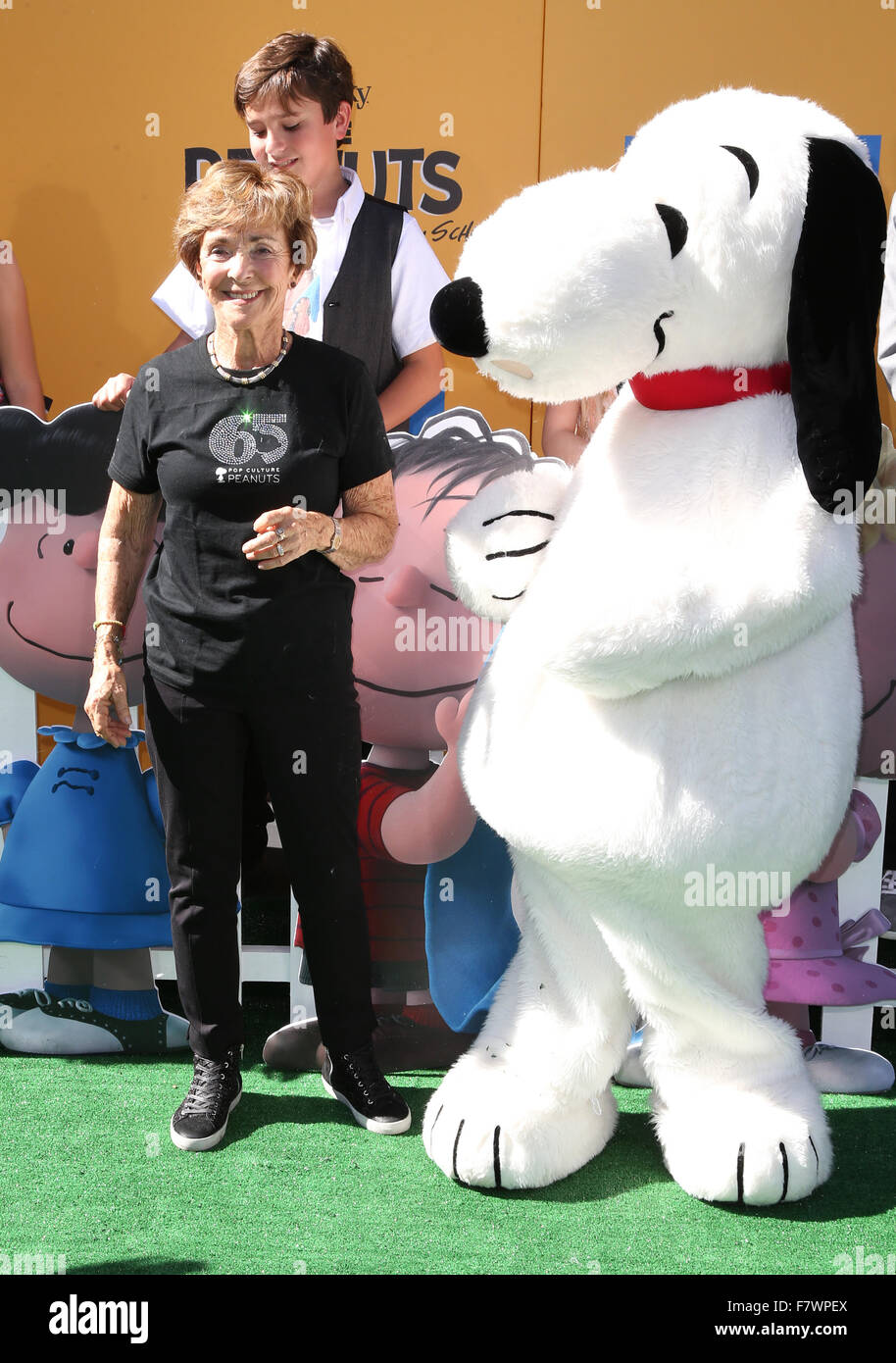 the premiere of THE PEANUTS MOVIE Featuring: Jean Schultz Where ...
