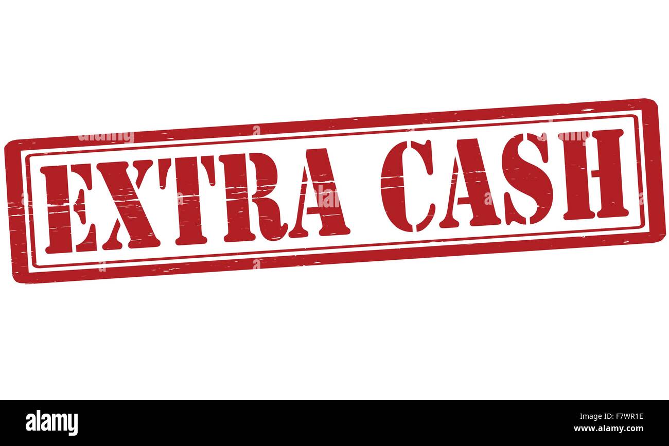 Extra cash Stock Vector Images - Alamy