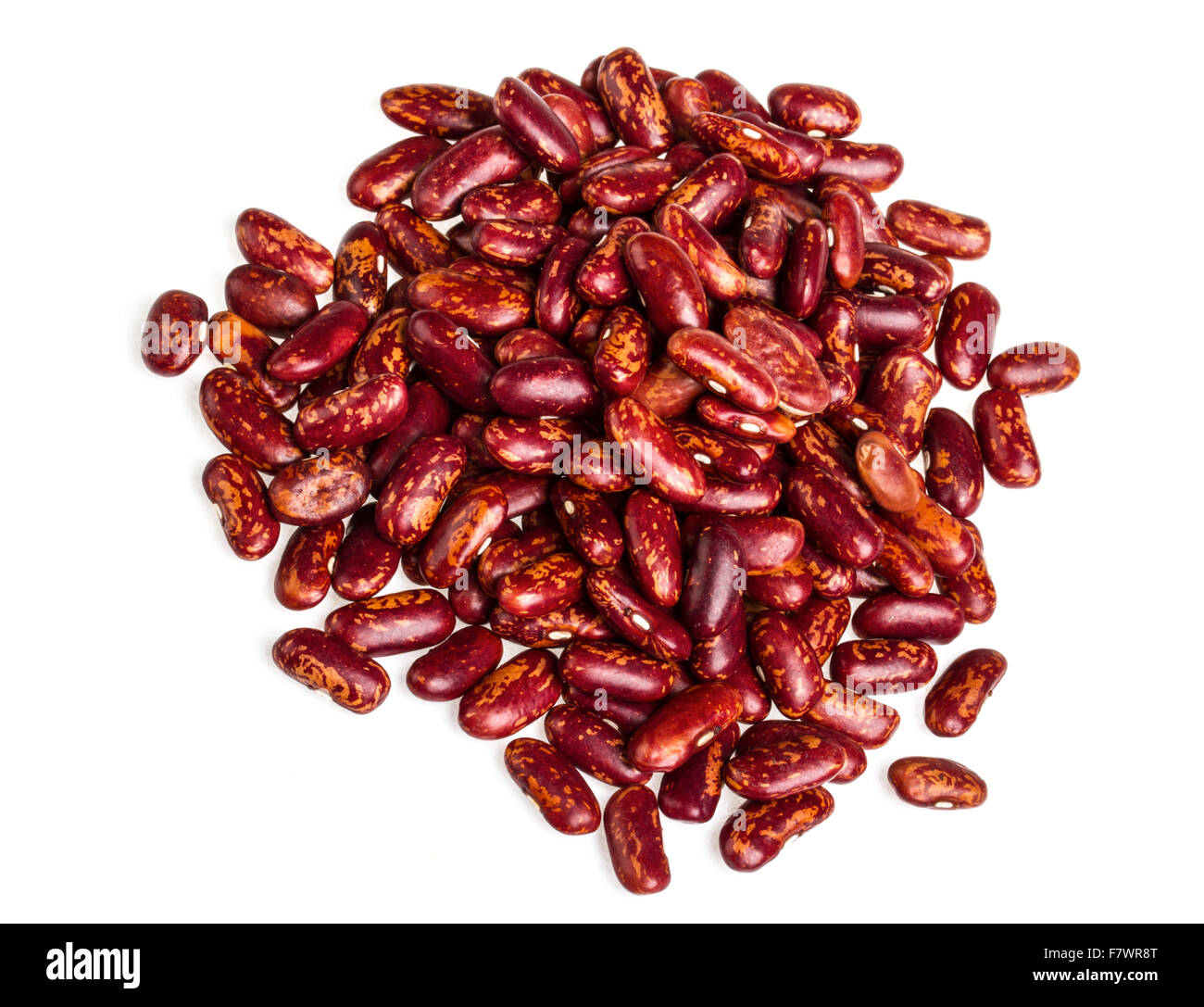 kidney beans on white background Stock Photo - Alamy
