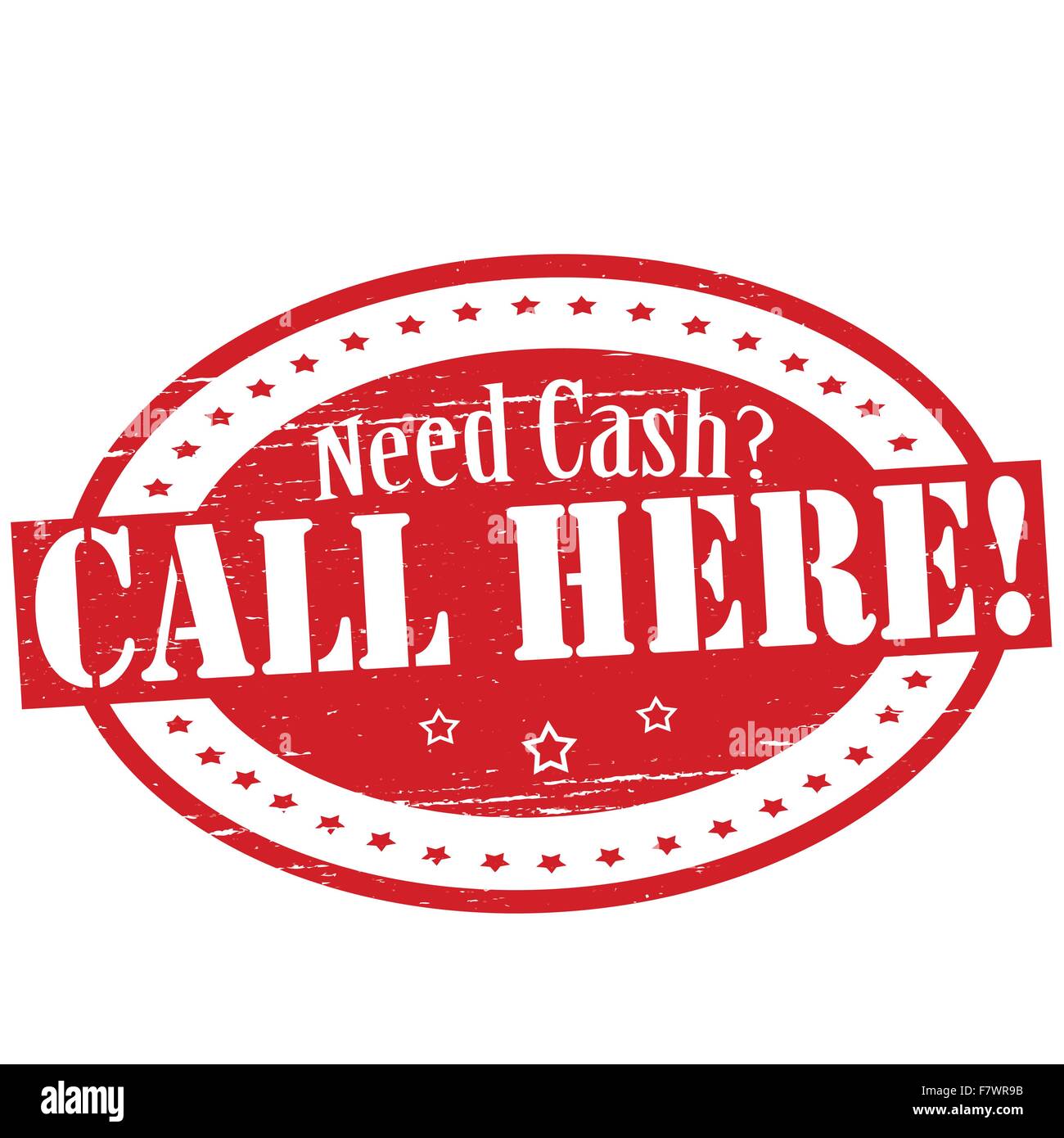 Need cash call here Stock Vector Image & Art - Alamy