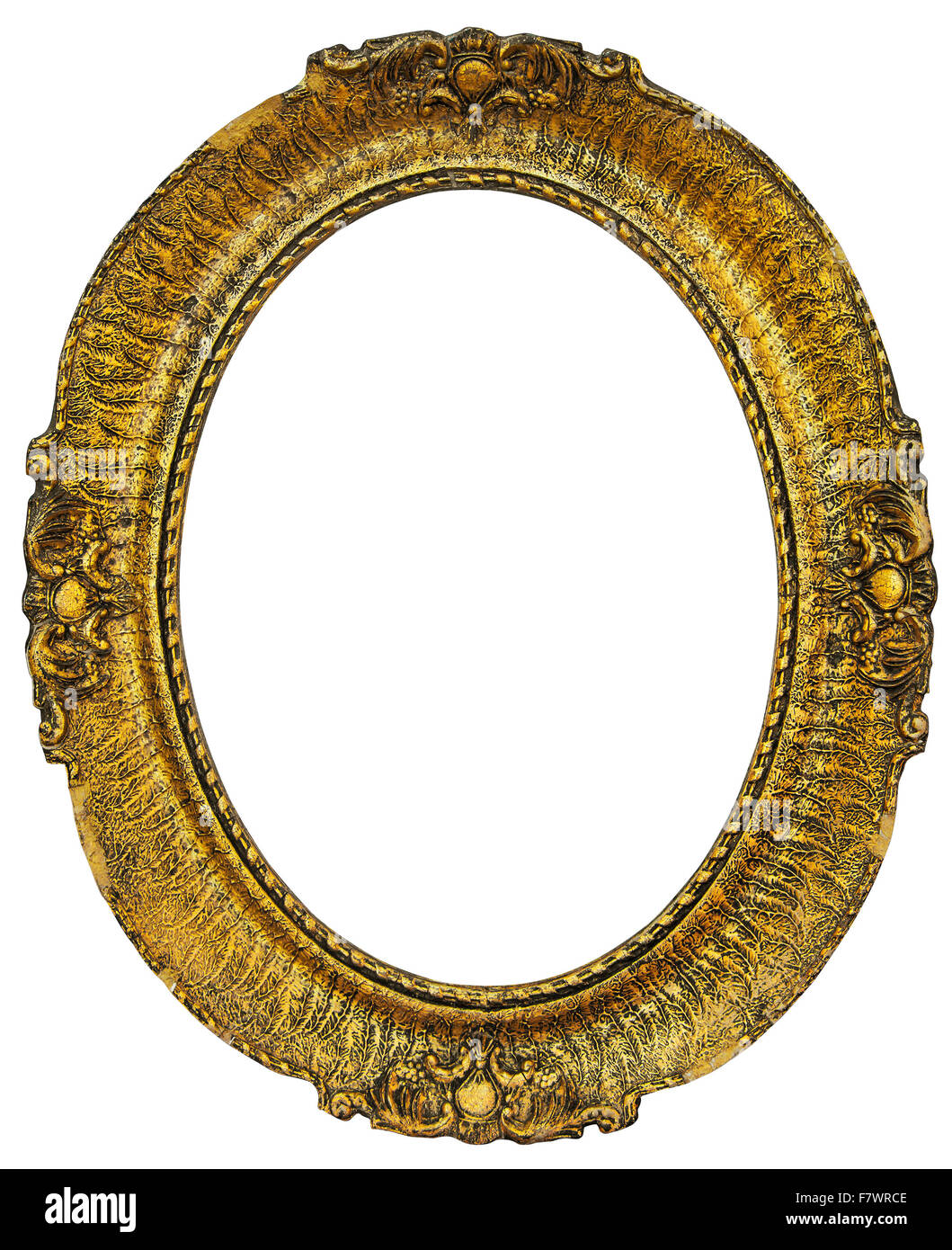 Oval Gold Frame